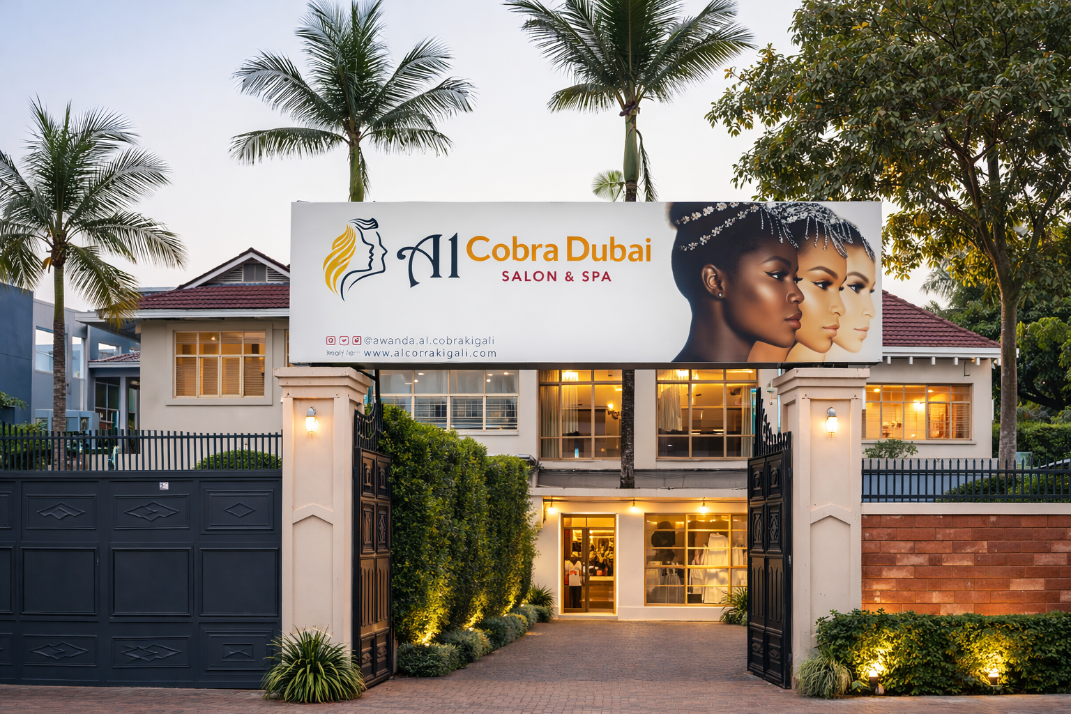 Alcobra Dubai Salon Kigali | Luxury Beauty & Spa Services in Rwanda
